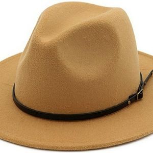 Accessories | Styish Tan Fedora Hat 4 | Poshmark